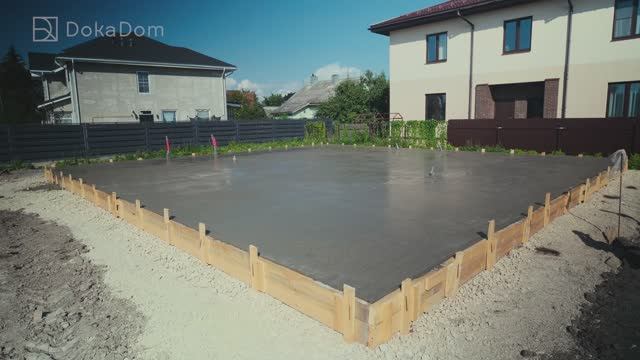 Заливка фундамента в г. Великий Новгород на ул. Каберова-Власьевская