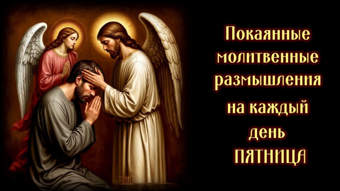 ПОКАЯННАЯ МОЛИТВА - ПЯТНИЦА Без озвучки (Книга "Плач Кающегося Грешника. Фикара Афонский)