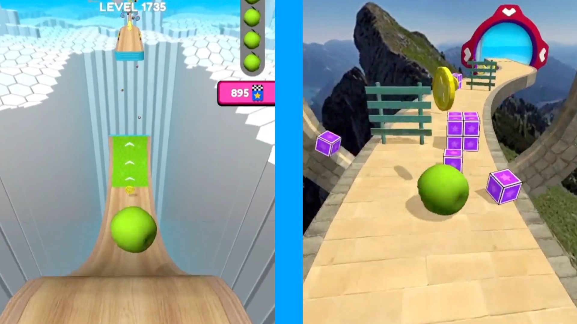 Going Balls  Super Speed run Gameplay New Update Level 1735