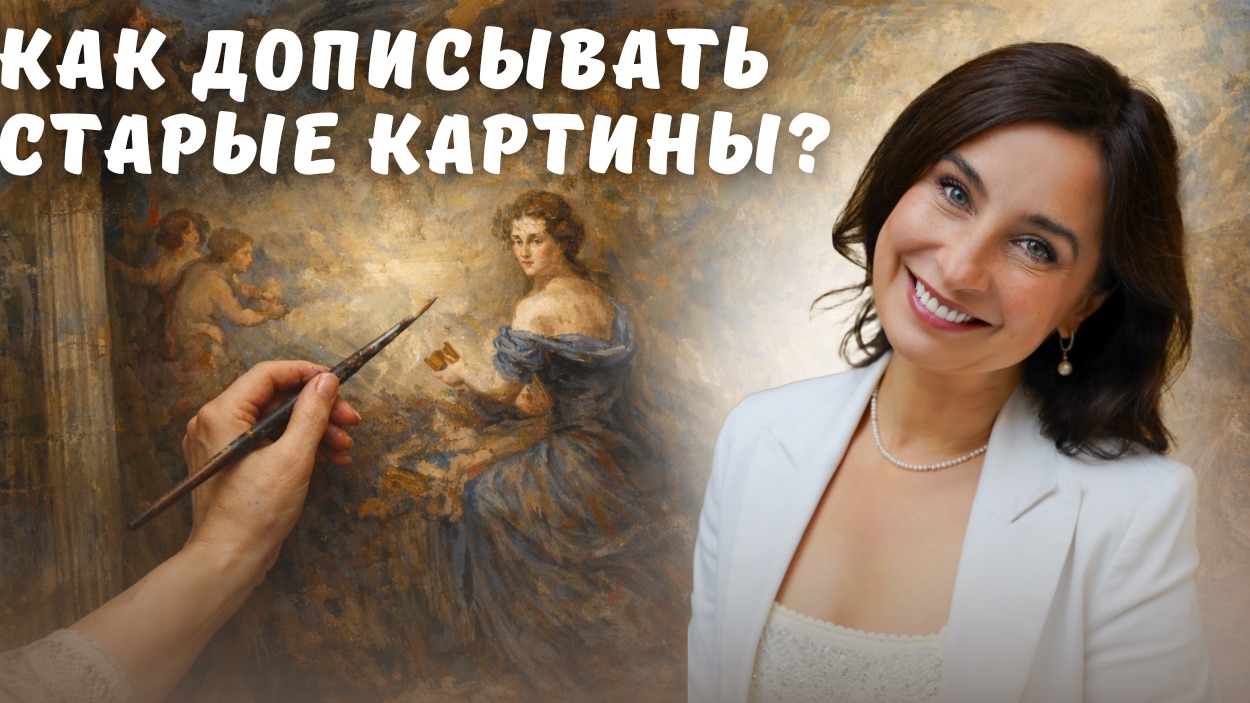 Как дописывать старые картины?