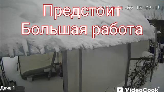 А снег идёт. Дача