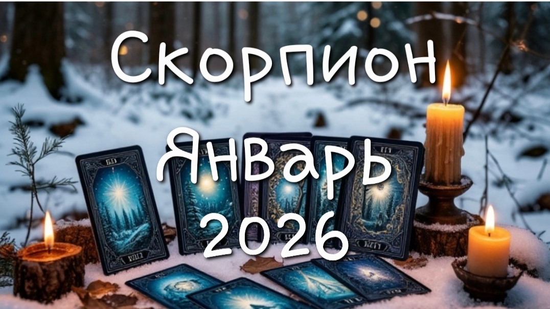 Скорпион♏️ Ваш январь 2026.mp4