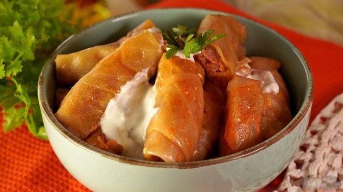 ГОЛУБЦЫ С ГРИБАМИ ПО-ЧЕШСКИ