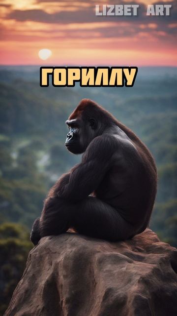 Рисую несуществующее животное🦍+🐘=❓(ч.118) #tiktok #shorts #art #gouach