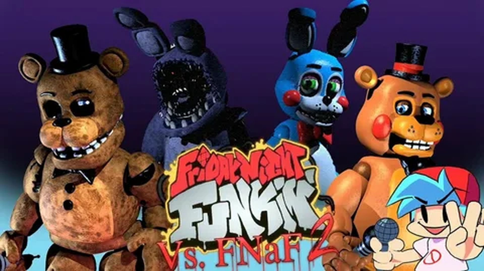 Fallen Star-FNF Vs. Five Nights at Freddy's 2