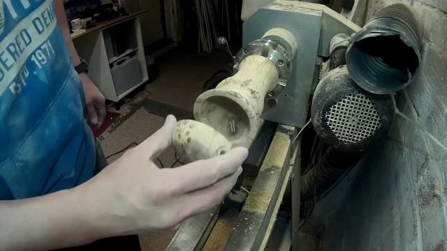 Обработка дерева - Панковский деревянный горшок