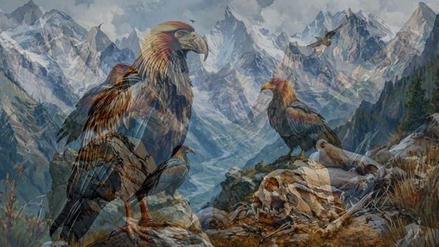 Бородачи: птицы с клювом для раскалывания костей