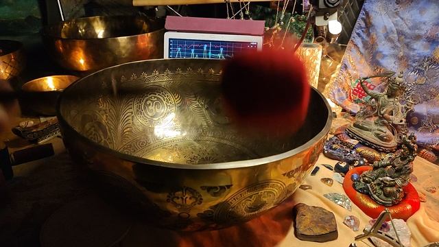 ШАВАСАНА с поющими чашами 49-56ГЦ  ( Н50СМ, Ф50СМ )