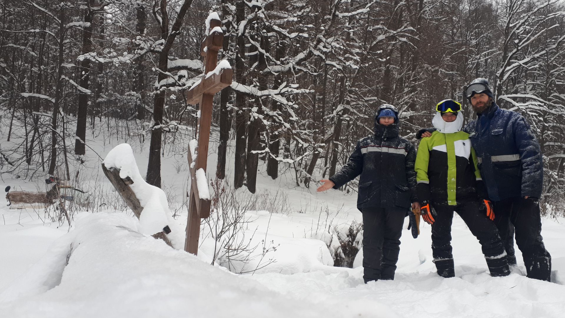 На Буране на исток Воронки