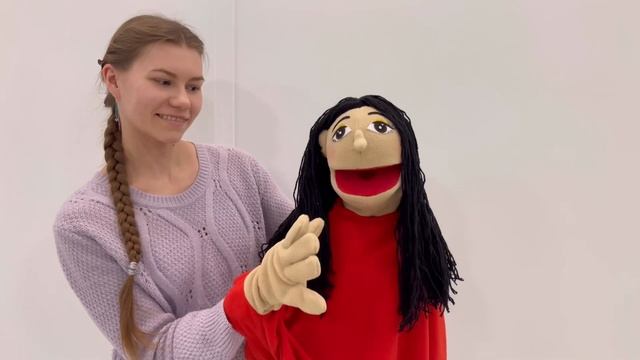 ВИДЕООБЗОРКукла маппет «Артистка»♀️