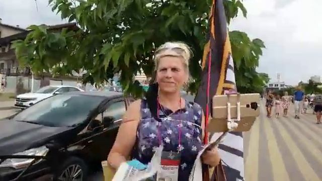 Акция НОД ЮФО: Серия одиночных пикетов/Сбор подписей ЗА ЕДИНОЕ Отечество и за суд над Горбачевым