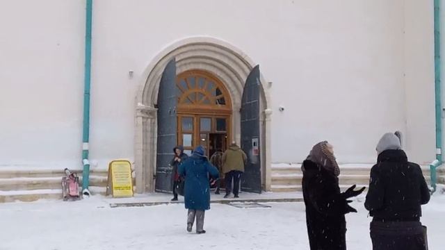 Вокруг Новоиерусалимского собора. 5 января