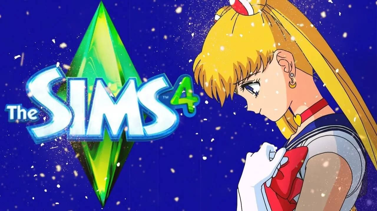 Немного анимэ в The Sims 4