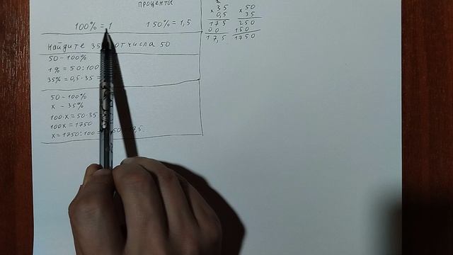 Глава 1 Урок 10 Проценты