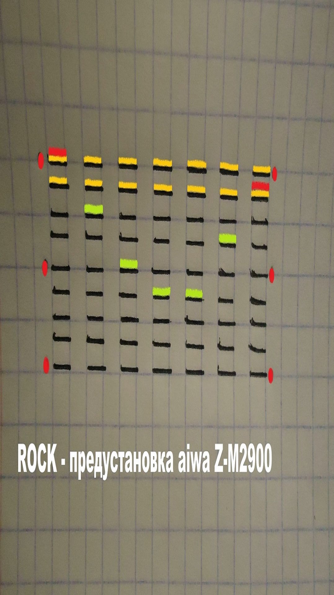 ROCK. POP.  JAZZ. CLASSIC.  предустановки aiwa Z-M2900 #sorts