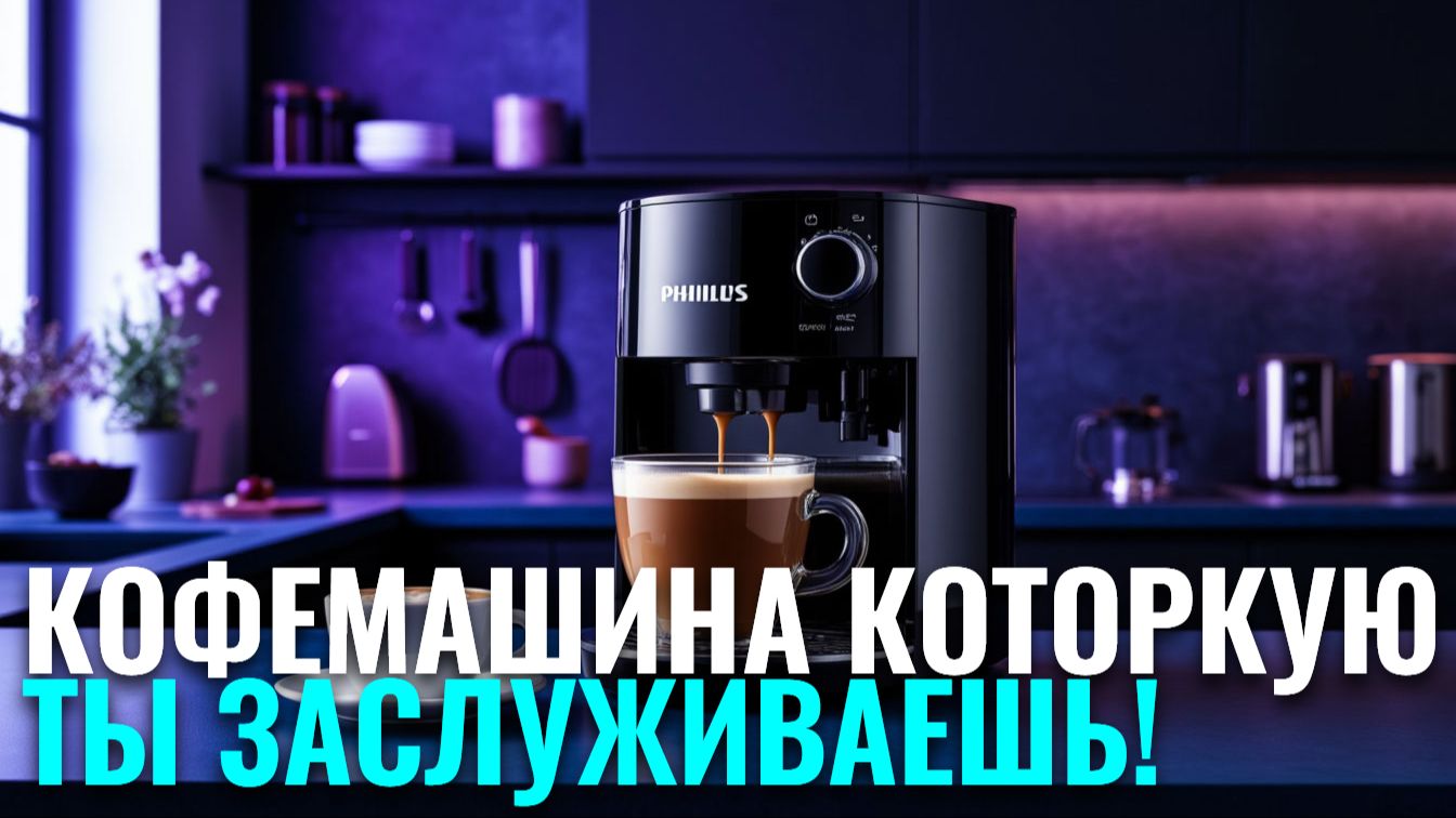 Какой кофе готовит Philips EP2231/40? Обзор вкуса, функций и удобства.