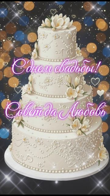 С днем Свадьбы!