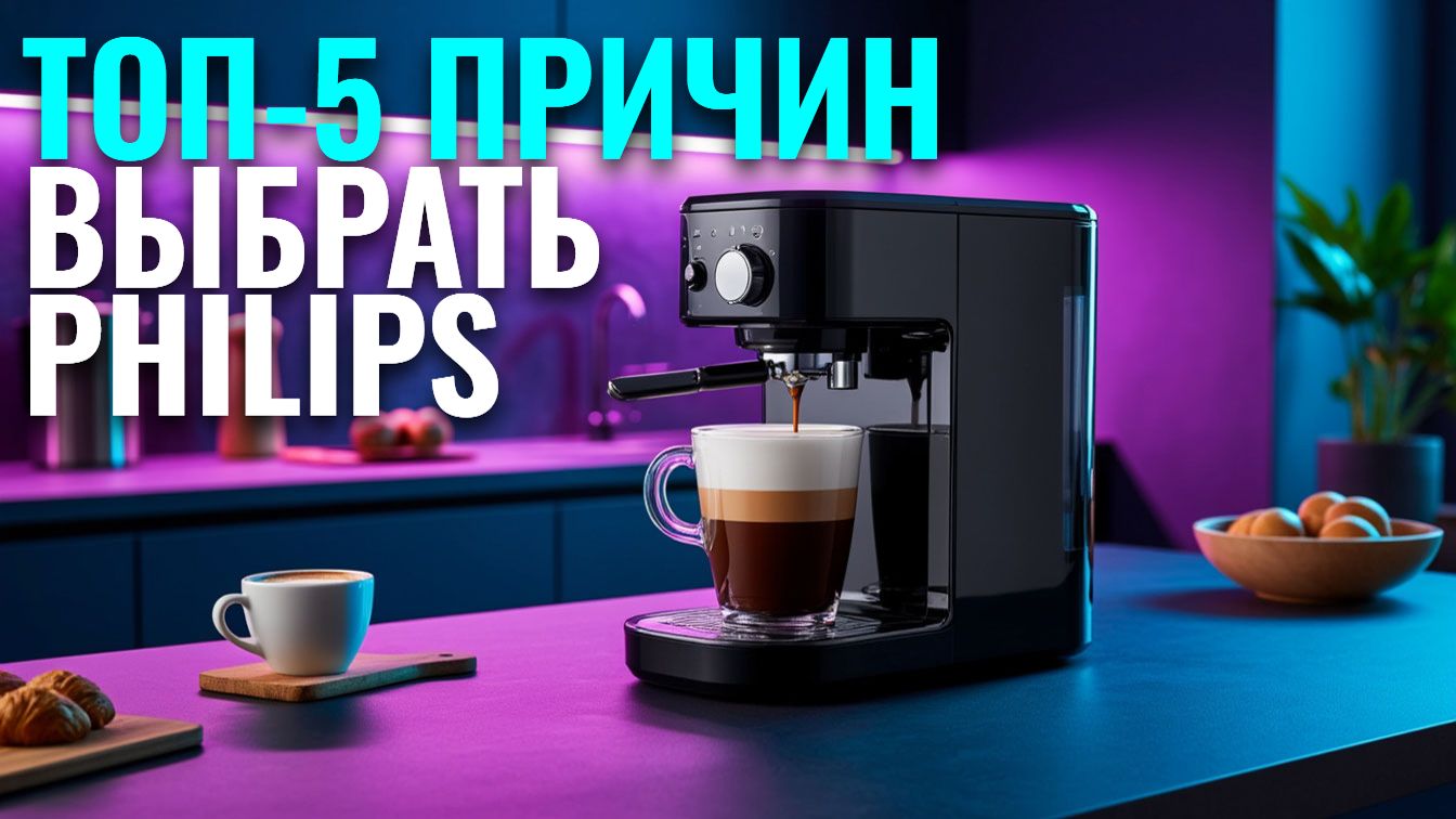 Кофемашина Philips EP3246/70 — рейтинг функций и реальный вкус кофе в 2026.