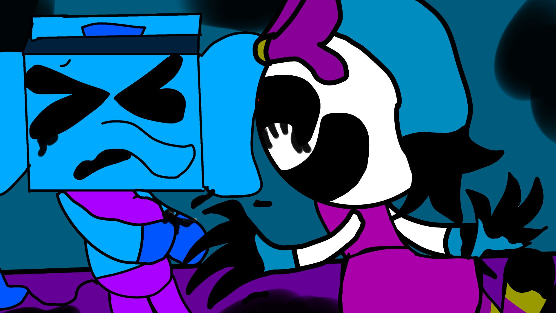 1 ЧАСТЬ ИСТОРИИ-КОМИКСА "Заражение" //𝘿𝙖𝙣𝙙𝙣𝙖𝙥//