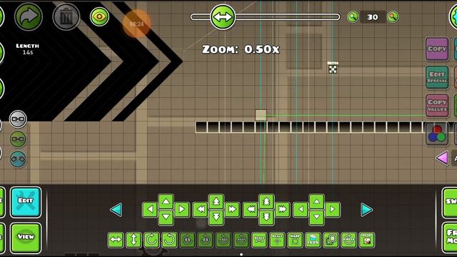 как сделать свой первый уровень 3 часть| The DeadUnLocked GD