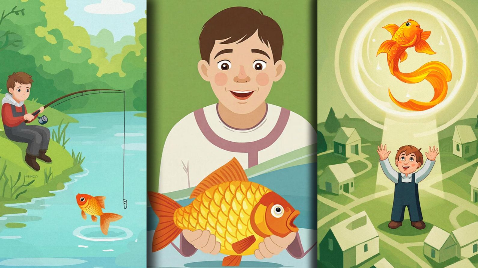 Сказка про Иванушку и Золотую рыбку