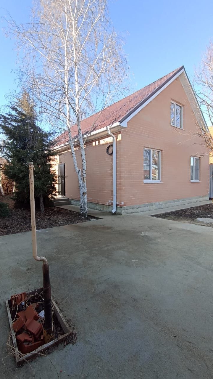 Дом 152м² На Участке 4,1сот. Ростовское шоссе 11км. г. Краснодар