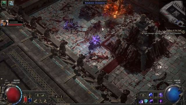 Path of Exile 2 Прохождение-кач казуала-новичка ХК часть 10