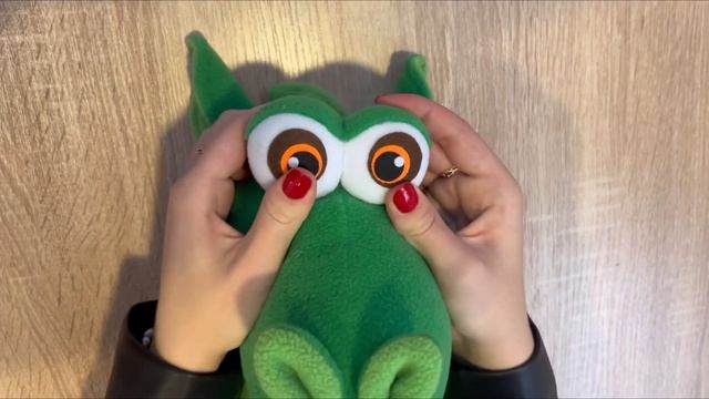 ВИДЕООБЗОР✨ кукла маппет Дракон