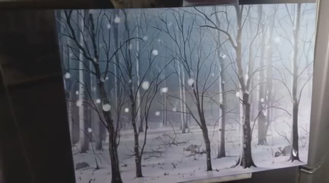 Зимний пейзаж — Часть 1