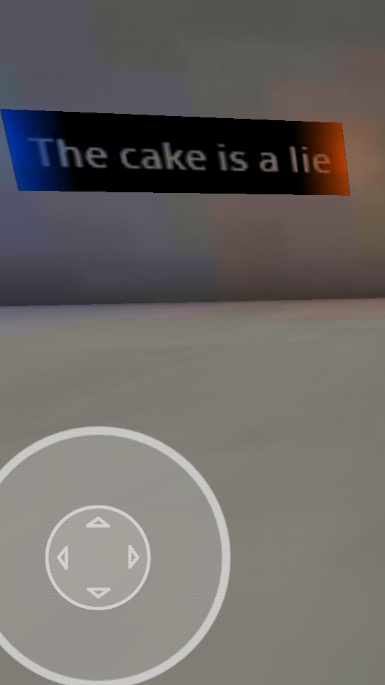 The cake is a lie😱