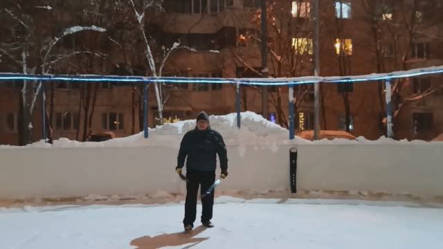 Вечерняя разминка с парными мечами Дао (2)