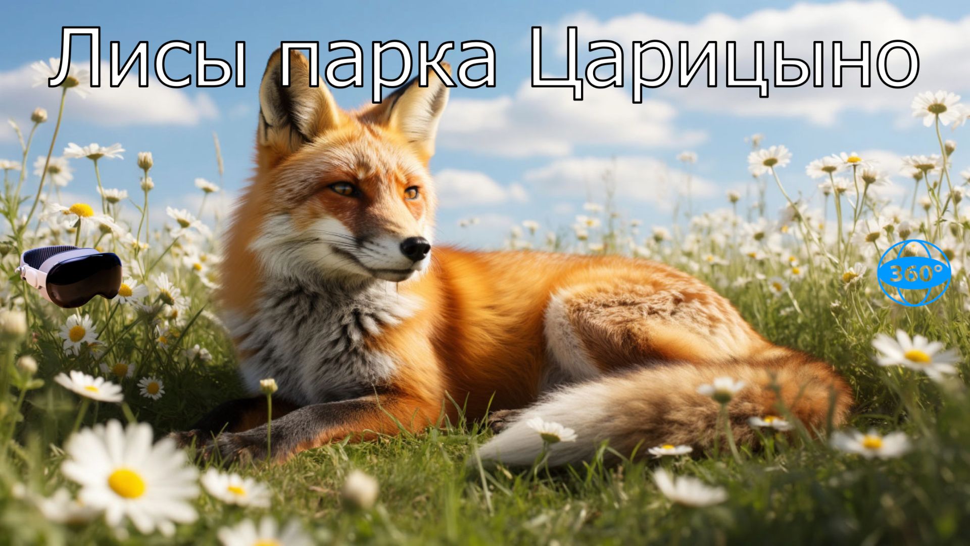 4 серия - Лисы парка Царицыно в VR 360