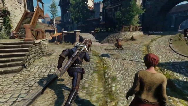 Трейлер фанатского мода Witcher Online для The WItcher 3.