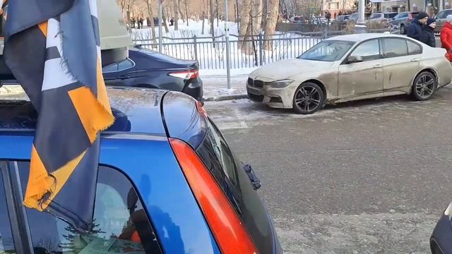 В Лужники в поддержку Путина/День 3/Метро Спортивная/Немецкая журналистка взяла у меня интервью