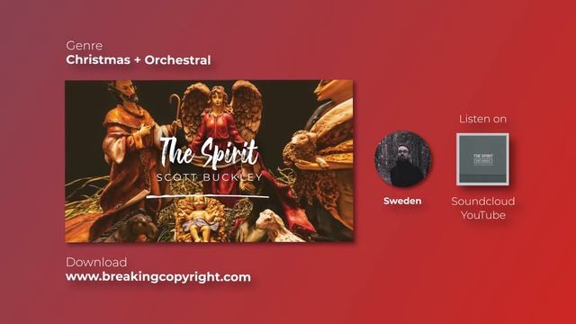 🎄 Музыка без авторских прав — Scott Buckley - THE SPIRIT | Short Christmas Background