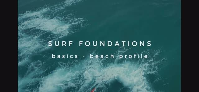 Профиль пляжа (Beach profiles)