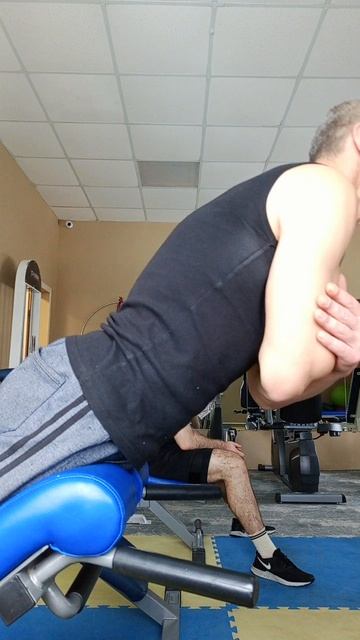 #Заключительное упражнение, гиперэкстензия