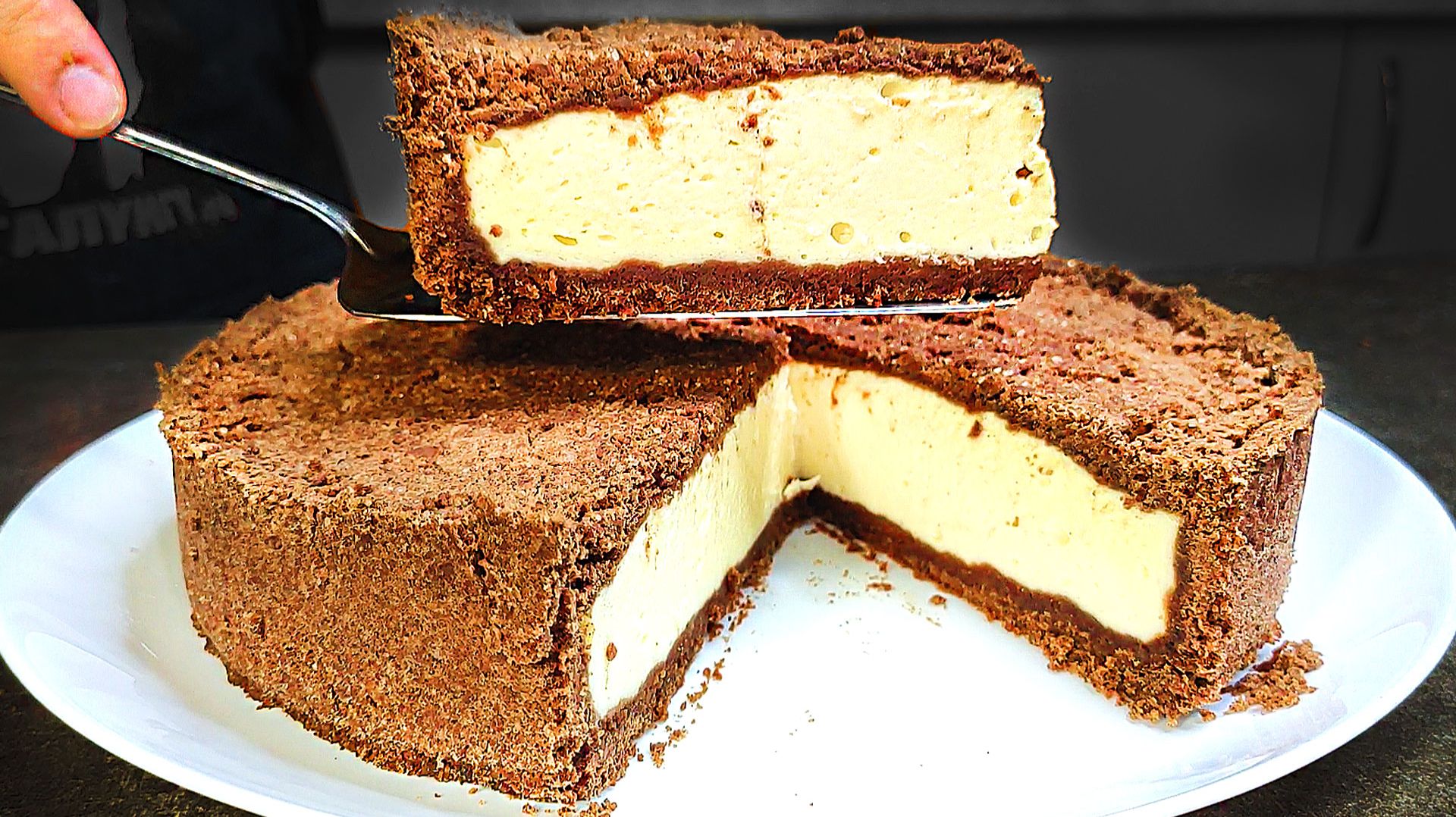 Насыпной пирог с творогом: всё смешал и в духовку!