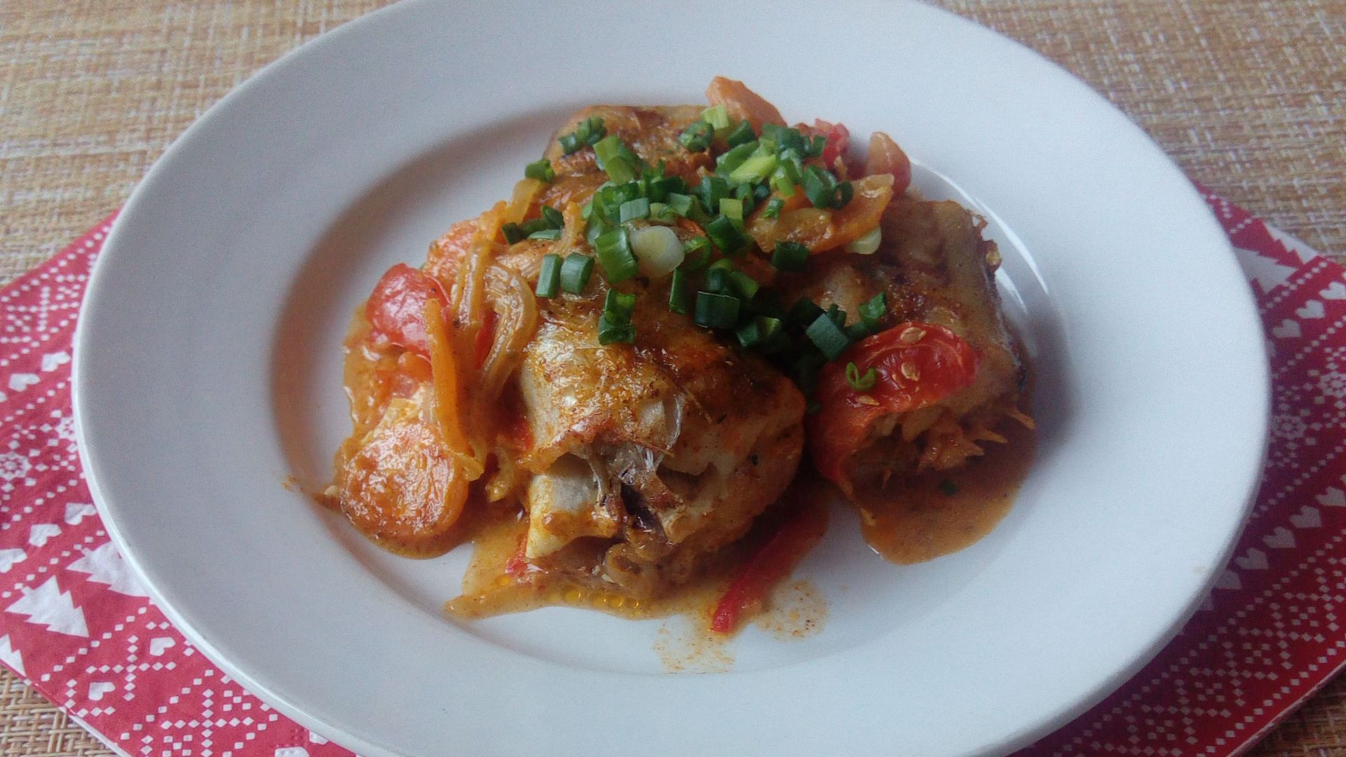 Запечённая рыба с овощами.Минтай,.Вкусный минтай.