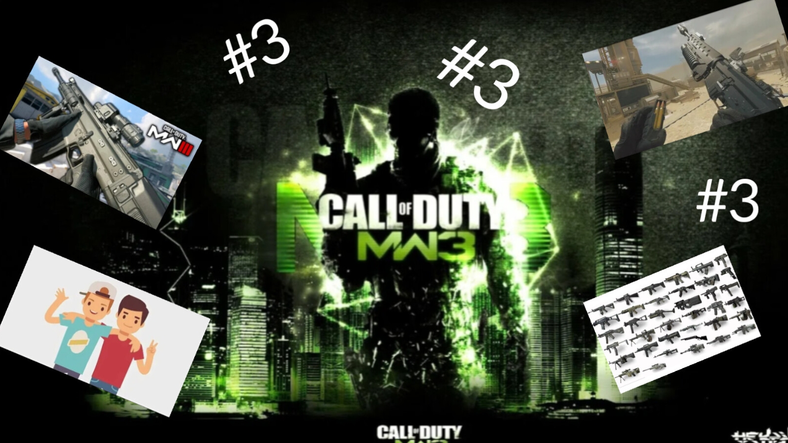 play 3000 #3 Играем с моим другом в call of duty modern warfare 3, но в другой режим