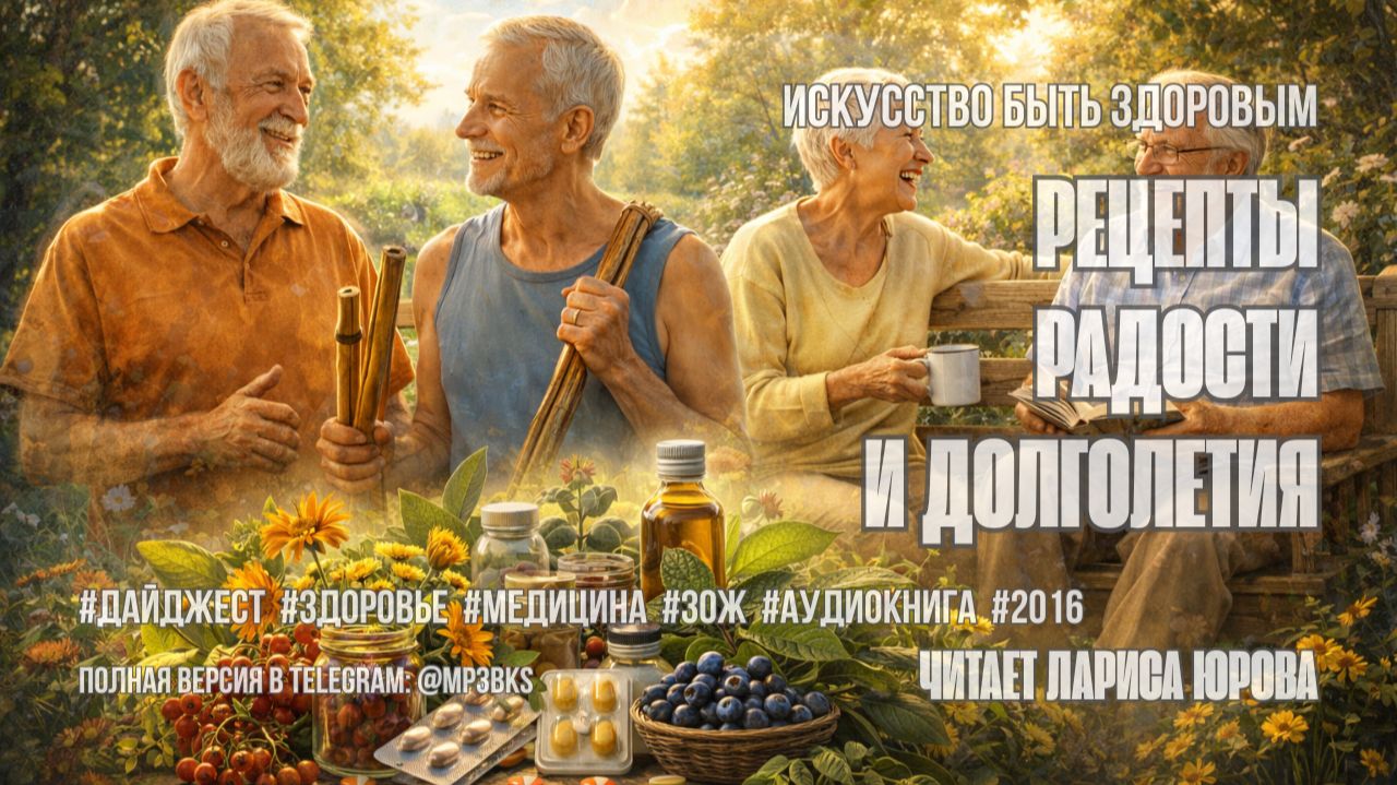 Аудиокнига. «Искусство быть здоровым: рецепты радости и долголетия»