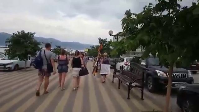 Акция НОД ЮФО: Серия одиночных пикетов и сбор подписей 07.08.21/ Новороссийск