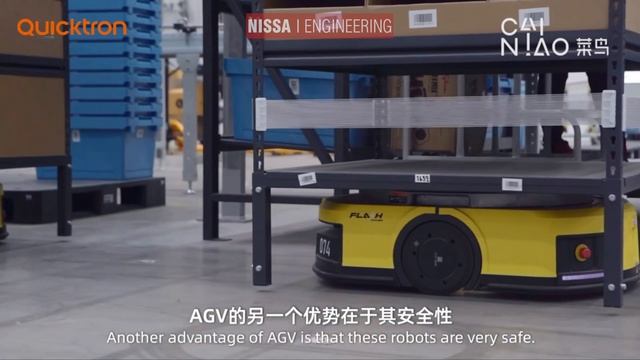 Quicktron - внедрение роботов в логистической компании Flash Express в Таиланде