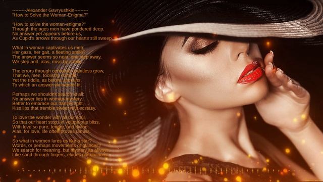 Alexander Gavryushkin "How to Solve the Woman-Enigma"?