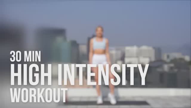30 MIN FULL BODY HIIT Workout HIGH INTENSITY - ANNA