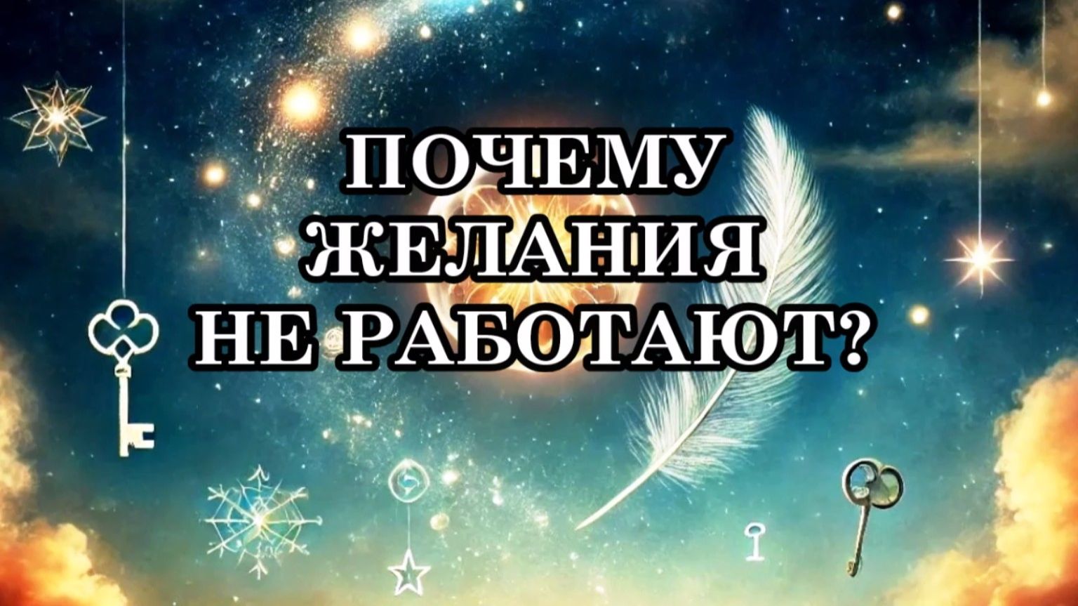 ПОЧЕМУ ЖЕЛАНИЯ НЕ РАБОТАЮТ? КАК СФОРМУЛИРОВАТЬ ЖЕЛАНИЕ, КОТОРОЕ ТОЧНО ИСПОЛНИТСЯ?