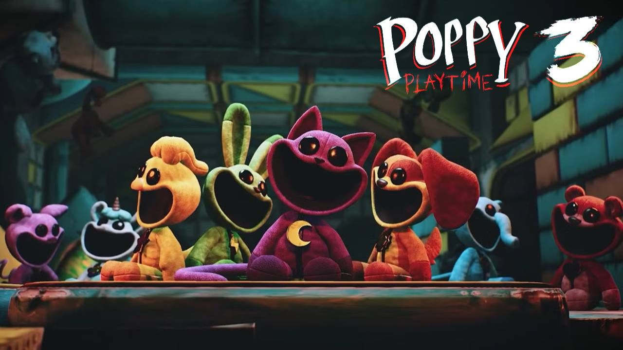 Poppy playtime 3. Я прошёл Дом милый дом и встретил Мисс Делайт.