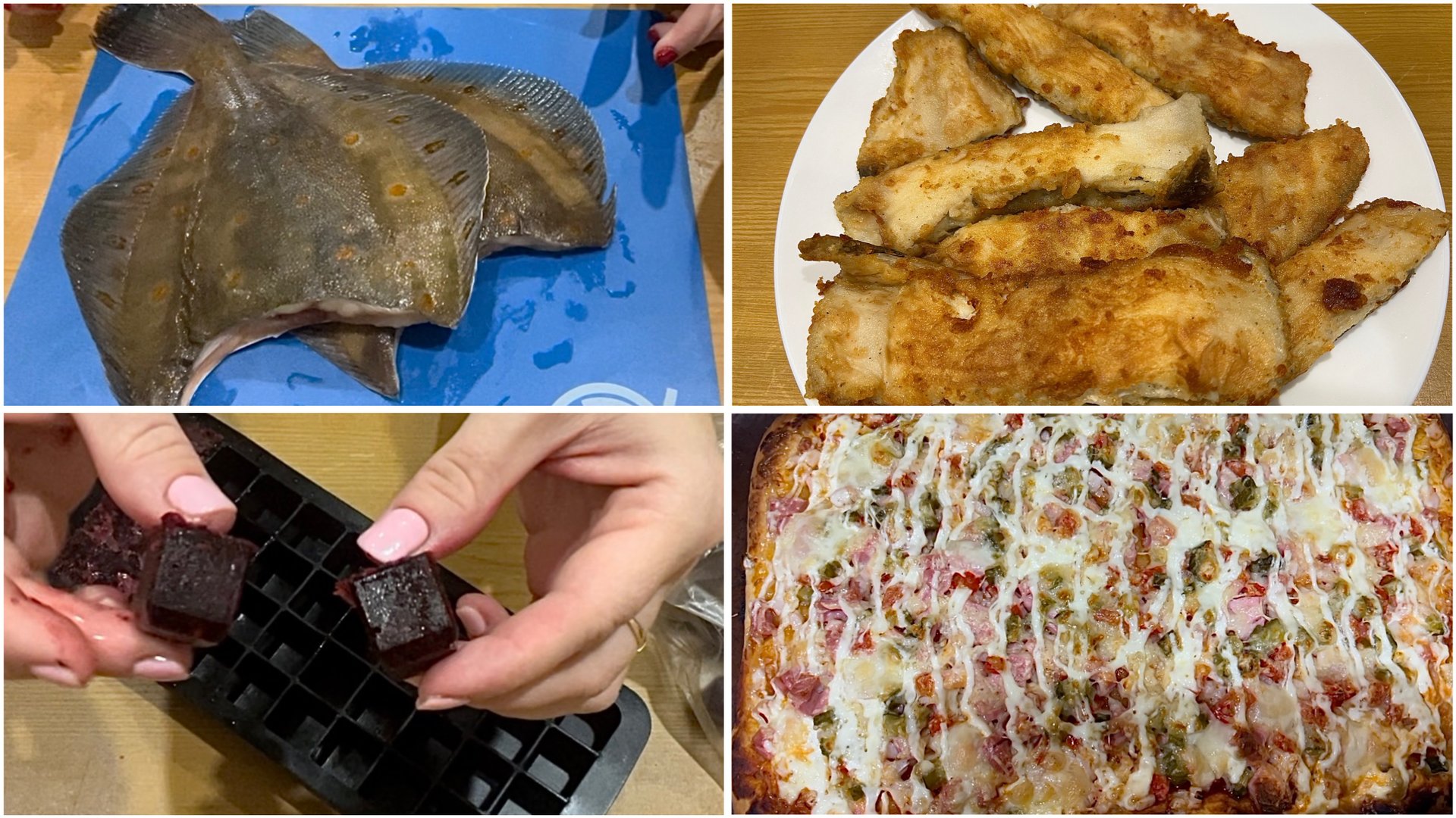 8 января. ЖАРЕНАЯ КАМБАЛА. ПИЦЦА. ВКУСНЫЙ ЧАЙ. ГОТОВИМ ВМЕСТЕ