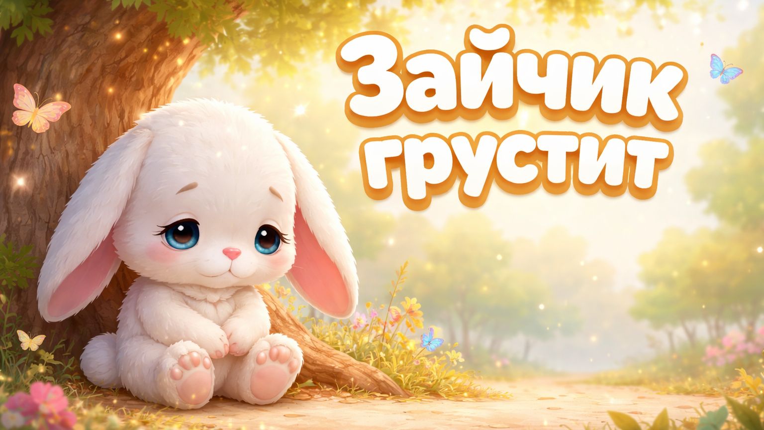 Зайчик грустит. Серия 1. Детский сериал