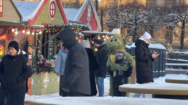 Санкт-Петербург. Прогулка по Московскому району. Мороз. Легендарная пирожковая. Питер. Путешествия